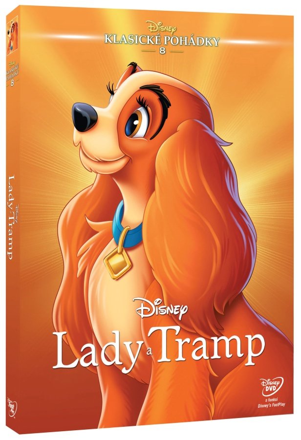 Lady a Tramp (DVD) - Edice Disney klasické pohádky | DVD-PREMIERY.CZ