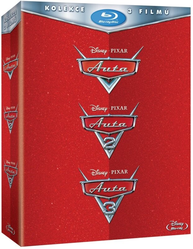 Auta 1-3 kolekce (3 BLU-RAY) | DVD-PREMIERY.CZ
